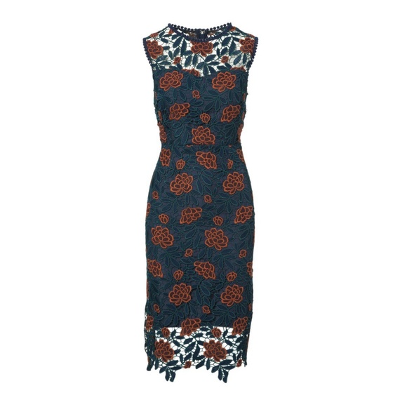 cupcakes & cashmere | Dresses | Nwt Cupcakes Cashmere Mandolin Floral ...